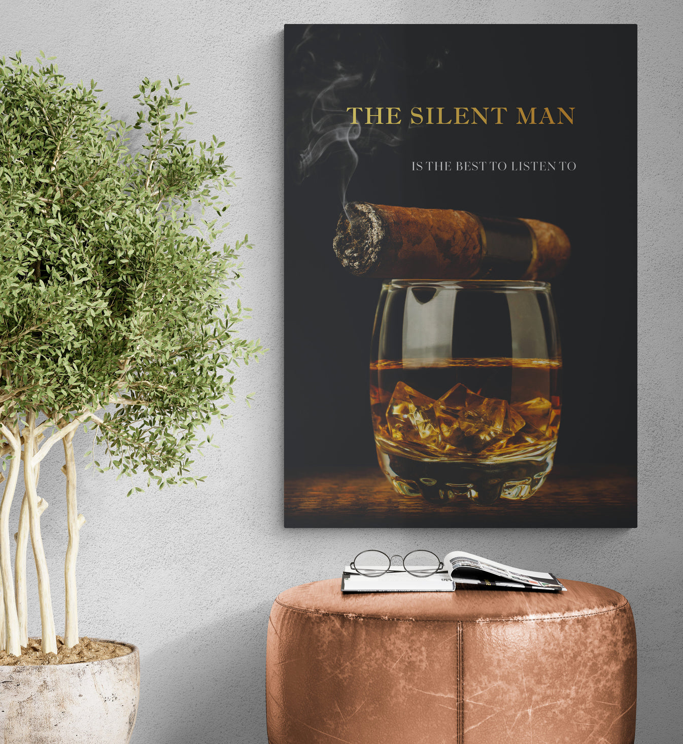 The Silent Man Art Canvas – cosxart