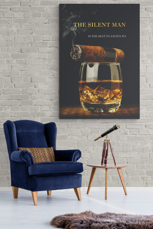 The Silent Man Art Canvas – cosxart